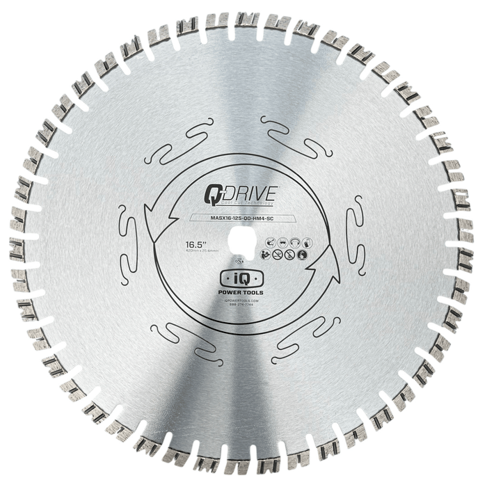 16.5 HM4 SILENT CORE - Extreme Hard Material Blade - MASX16-125-QD-HM4