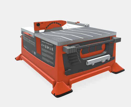 iQ228 Cyclone - 7" Dry Cutting Table Tile Saw with Integrated Dust Con